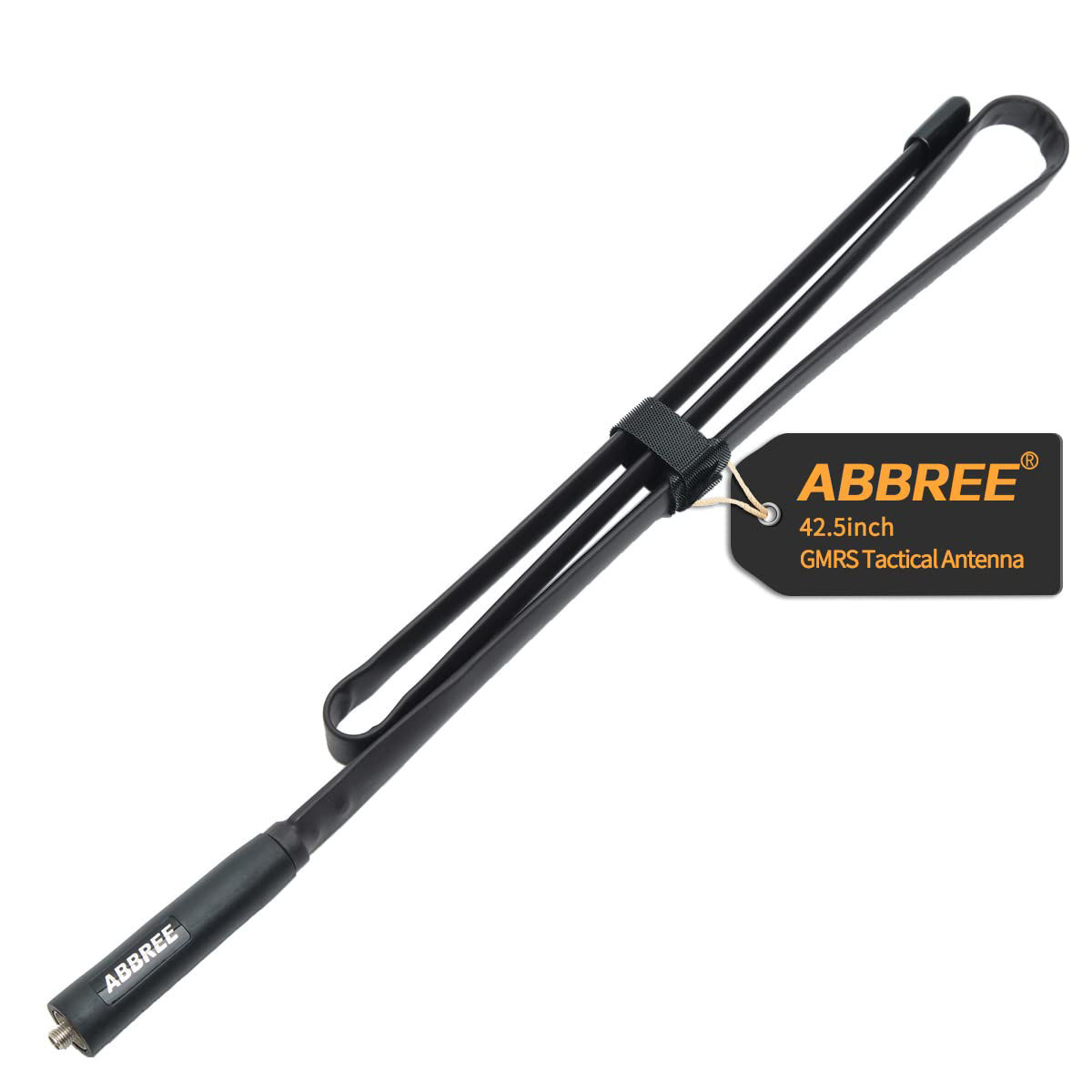 GetUSCart- ABBREE GMRS Antenna 42.5-inch SMA Female CS Tactical Antenna ...
