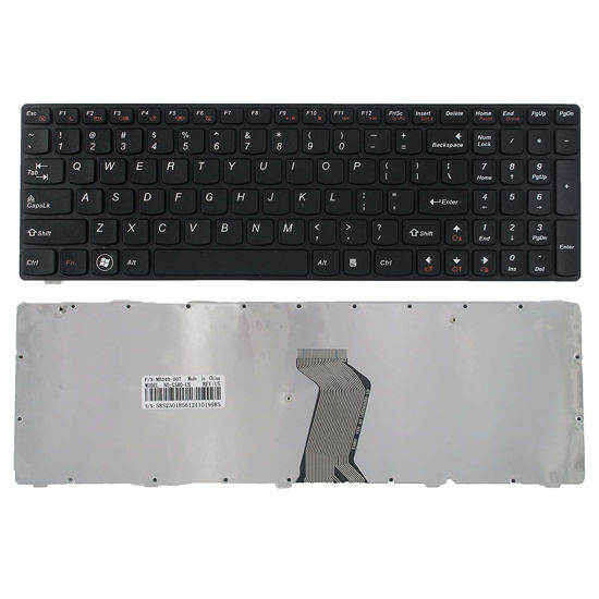 GetUSCart- SUNMALL Keyboard Replacement with Frame Compatible with ...
