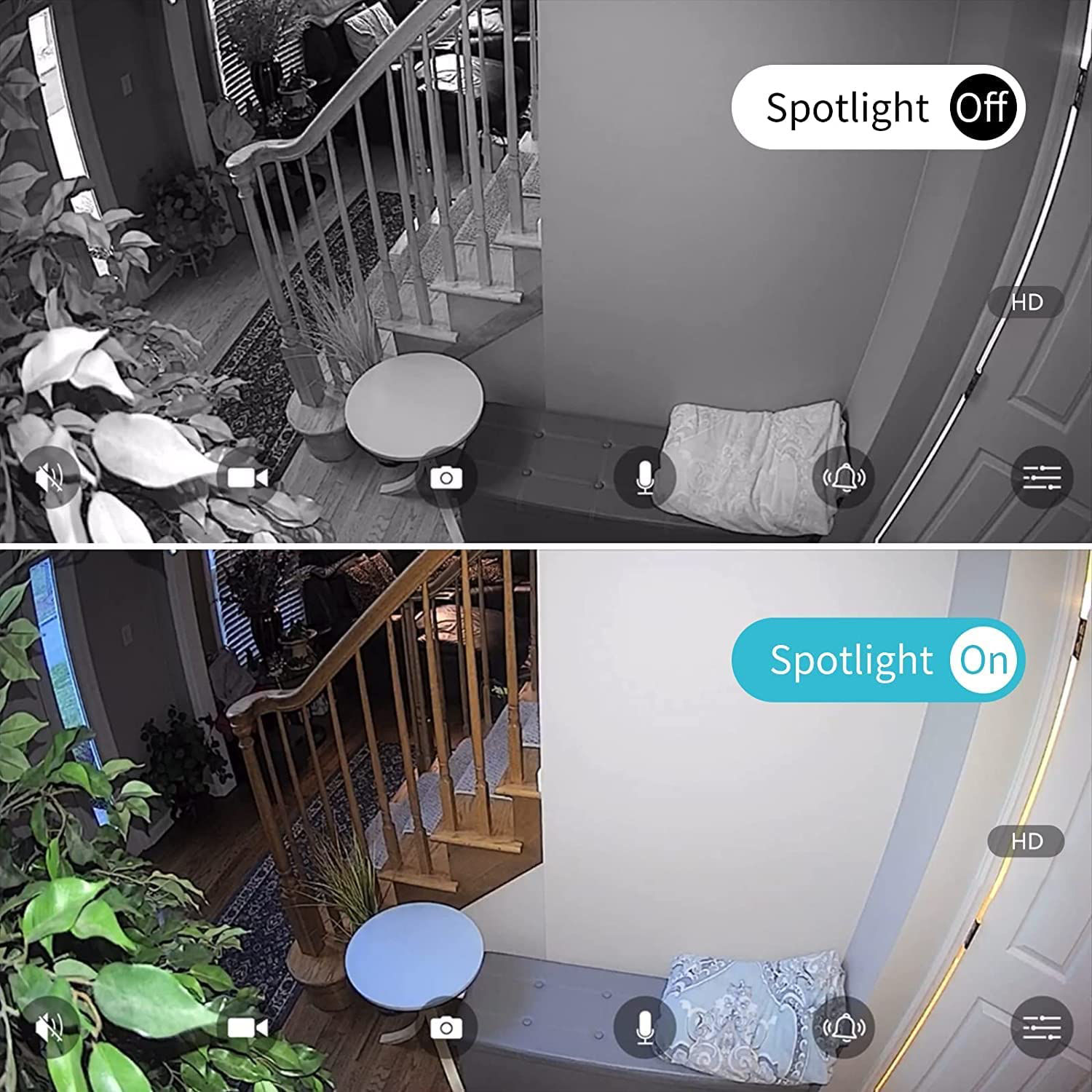 GetUSCart- VIMTAG Mini G3 Security Camera Outdoor/Indoor with Spotlight ...