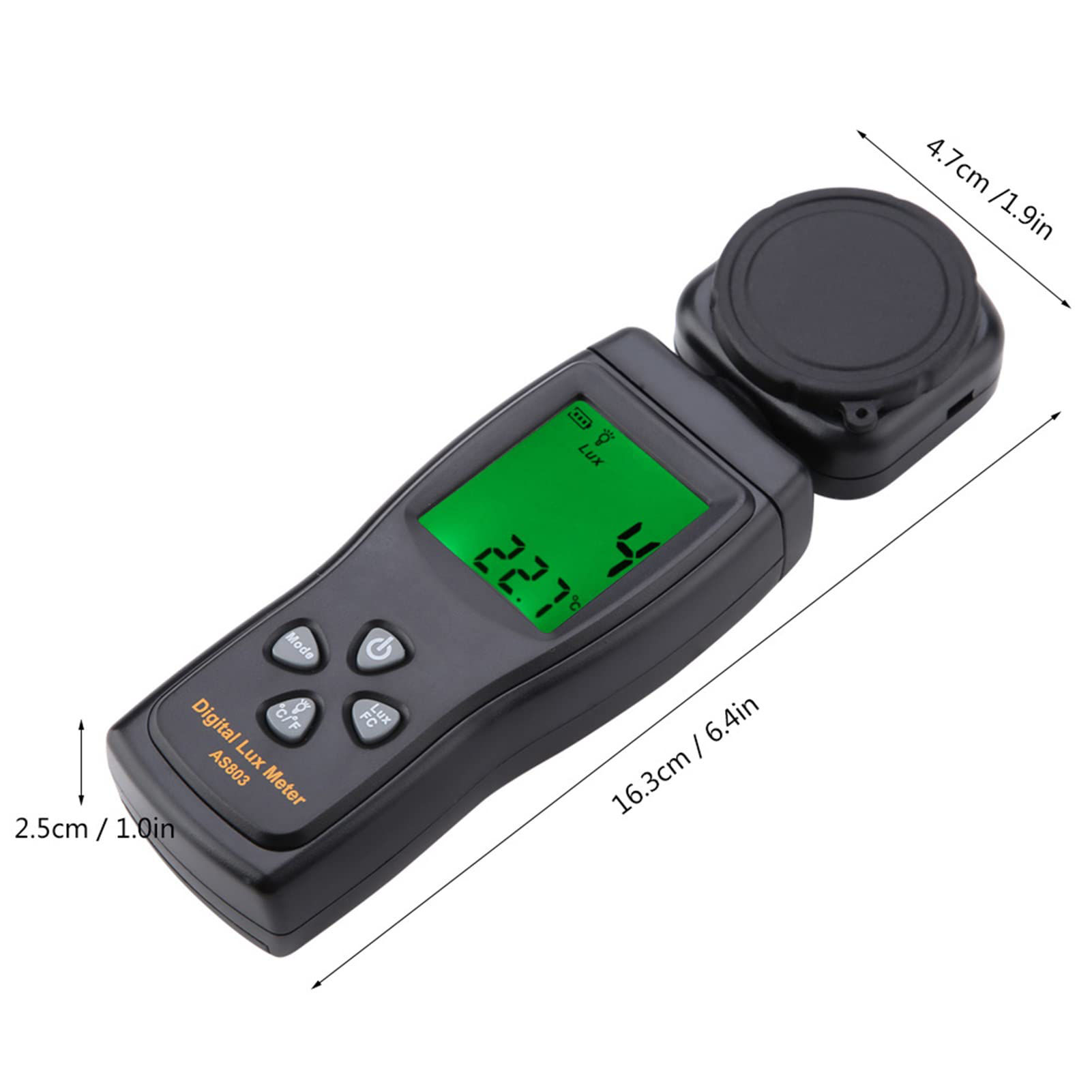 GetUSCart- Digital Light Lux Meter Illuminance Meter Autoranging ...
