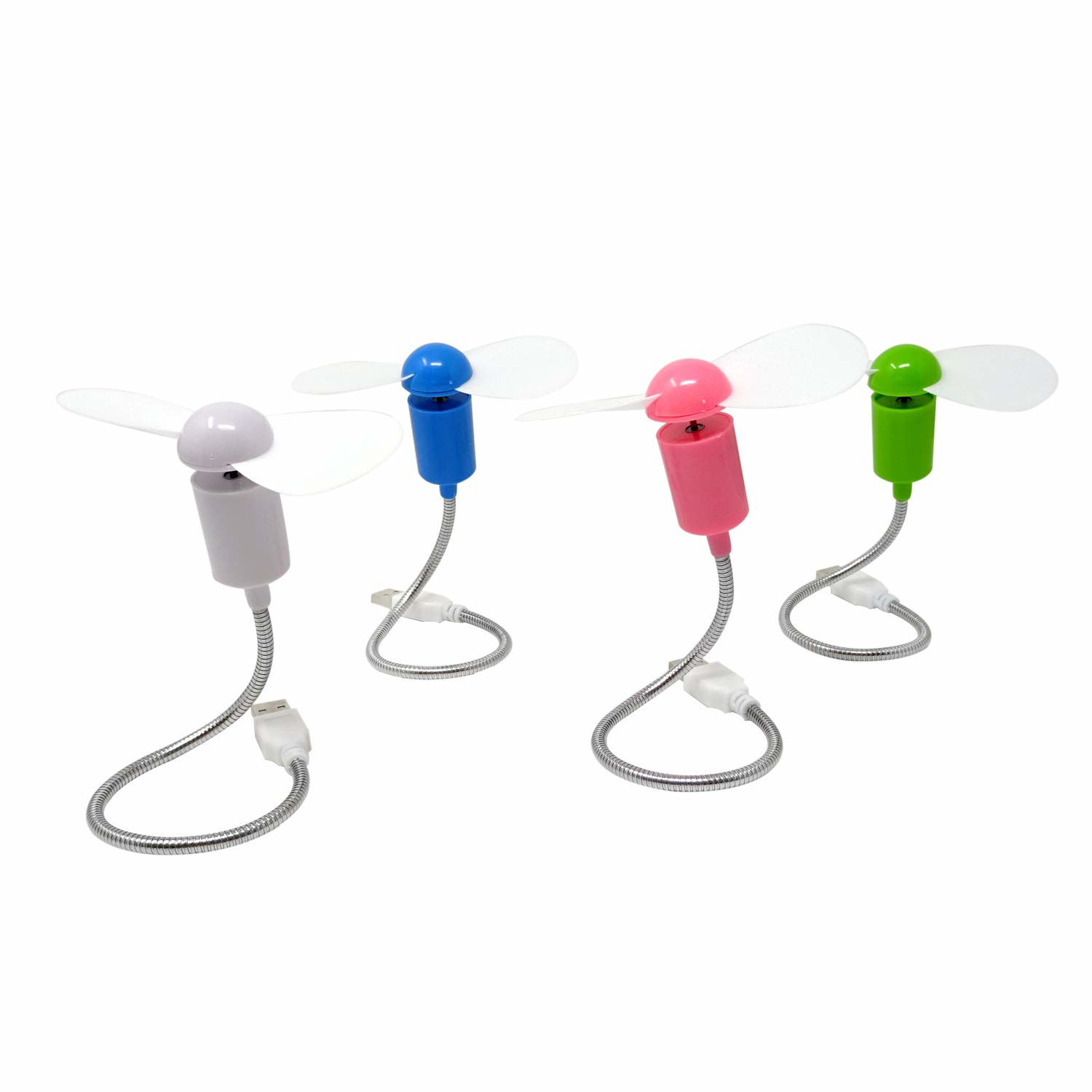 GetUSCart- Honbay 4PCS Mini Mobile Portable USB-Powered Cooling Fan ...