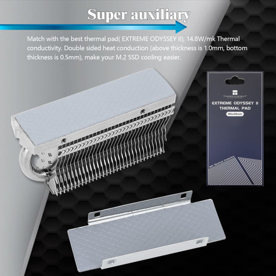 GetUSCart- Thermalright HR-09 2280 SSD Heatsink, Contains a Heat Pipe ...