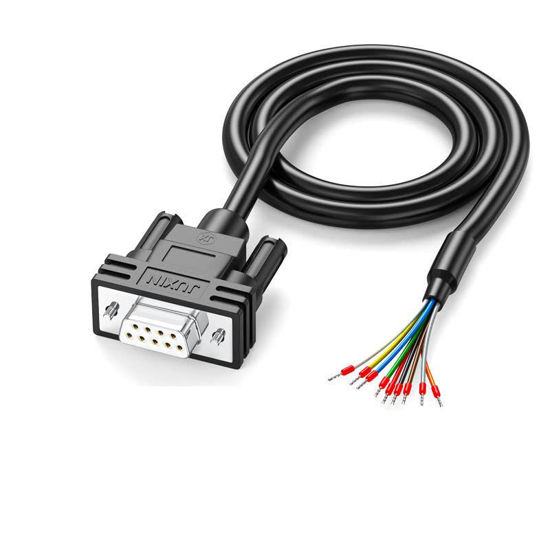 GetUSCart- DB9 Female RS232 Serial Extension Cable,26AWG tinned copper ...