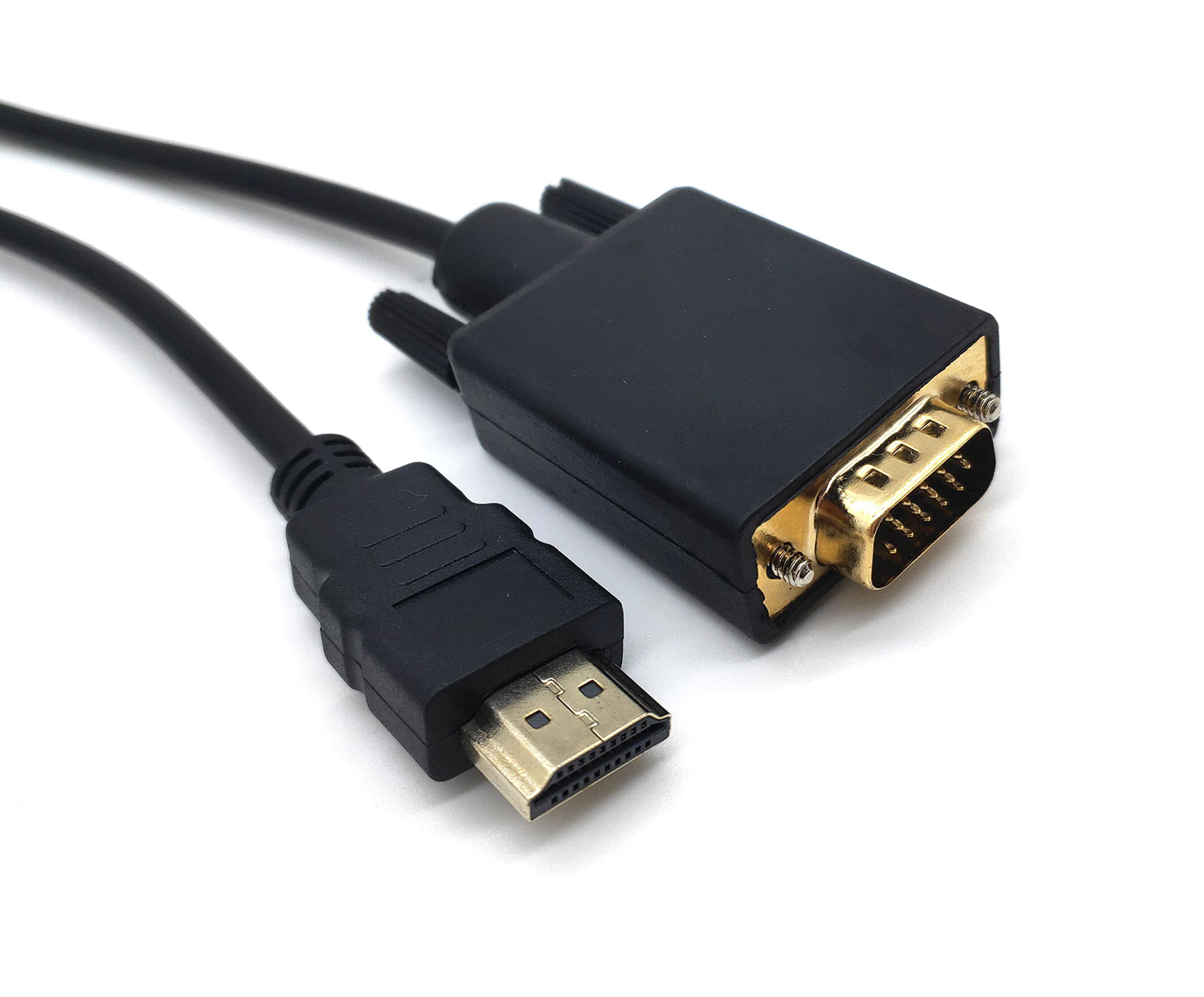 GetUSCart- HDMI to VGA Adapter Cable, Haokiang 6ft/1.8m Gold-Plated ...