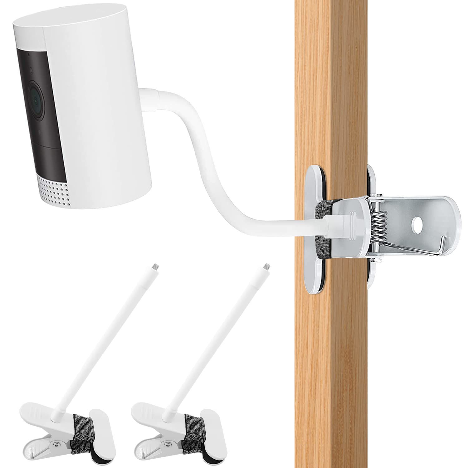 GetUSCart- 2Pack Flexible Clamp Mount Compatible with Stick Up Cam ...