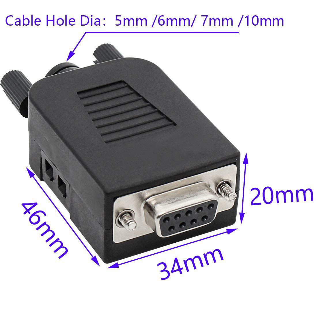 GetUSCart- YIOVVOM DB9 Breakout Connector to Wiring Terminal RS232 D ... GetUSCart- YIOVVOM DB9 Breakout Connector to Wiring Terminal RS232 D ...
