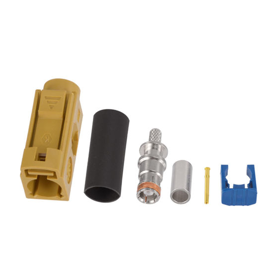 GetUSCart- Superbat Fakra Crimp Connector Fakra K Curry Female ...
