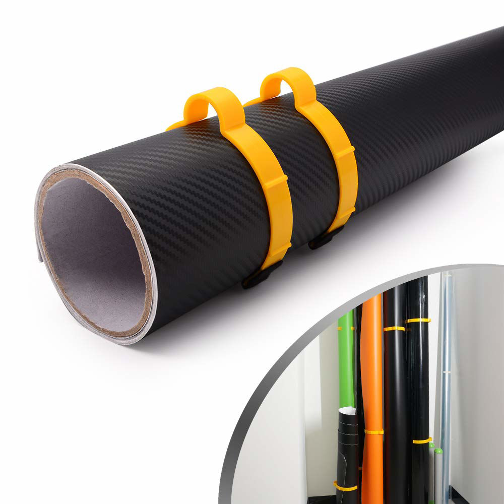 GetUSCart- Film Vinyl Wrap Rolls Holder Roll-Media Speed Clips, Plastic ...