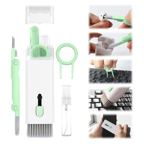 GetUSCart- 7 in 1 Airpod Cleaner Kit, Multi-Function Earbud Cleaning ...