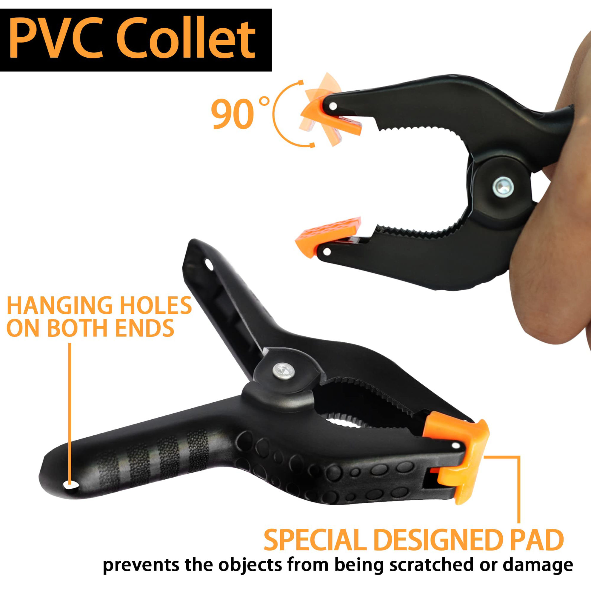 GetUSCart- SAPITER Backdrop Clips Clamps - 8 Heavy Duty Spring Clamps ...