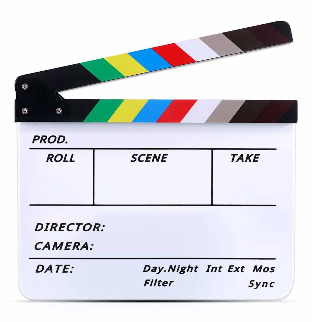 GetUSCart- Lynkaye Movie Film Video Clapboard irector's Cut Action ...