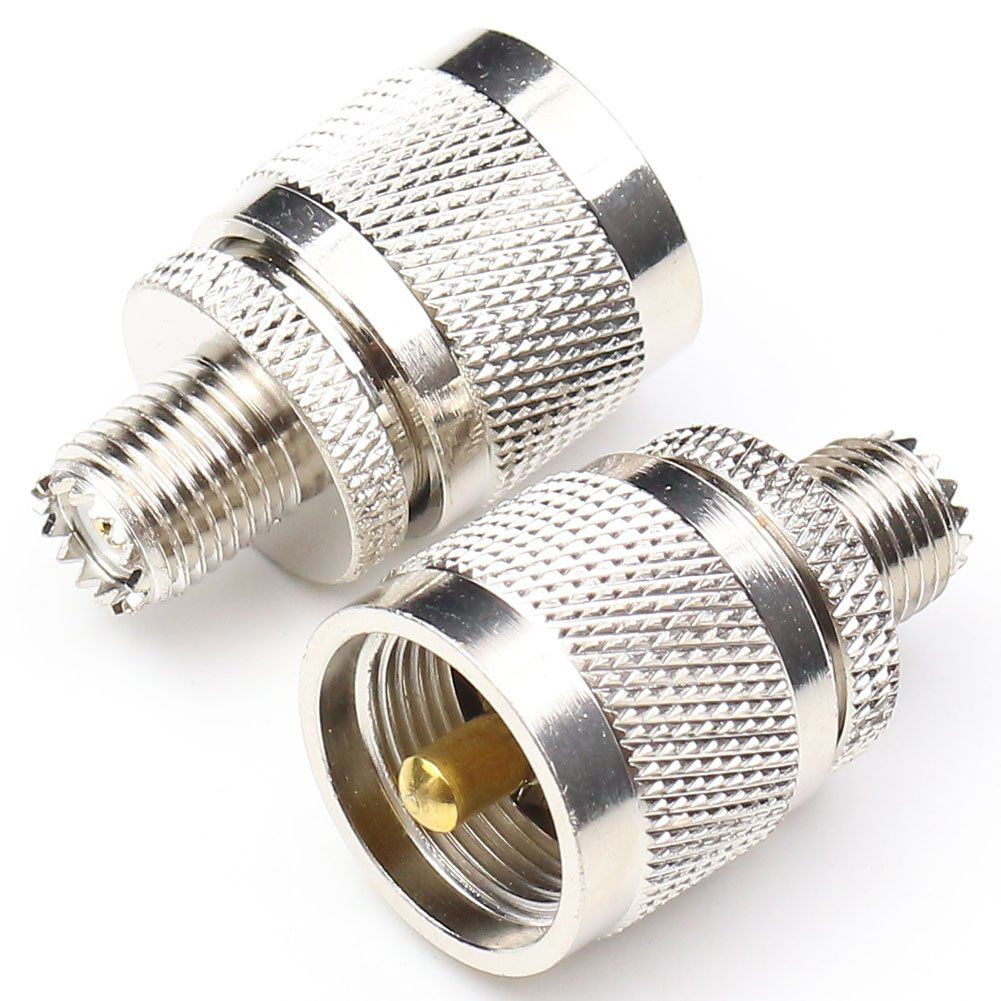GetUSCart- ANHAN UHF Male to Mini UHF Female Connectors PL259 Coax ...