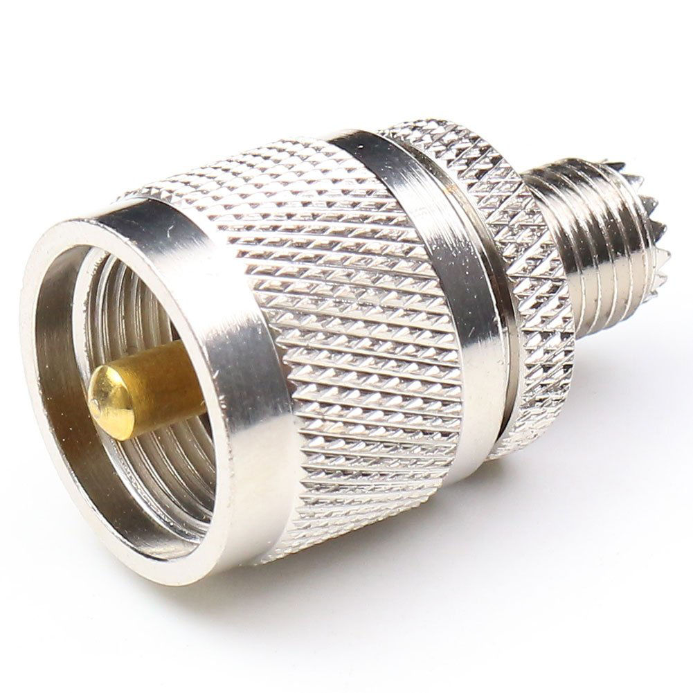 GetUSCart- ANHAN UHF Male to Mini UHF Female Connectors PL259 Coax Connector Mini uhf to so239 ...
