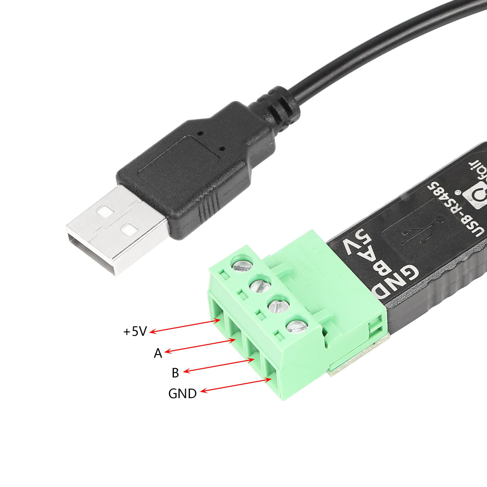 GetUSCart- CERRXIAN 1FT RS485 to USB Terminal Converter Serial Port ...