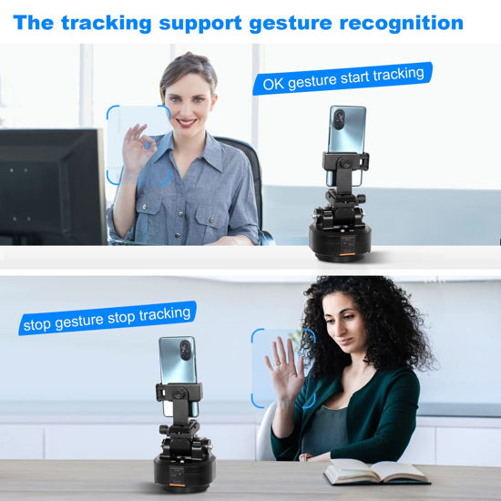 GetUSCart- Soonpho M6 Auto Face Tracking Motorized Rotating Panoramic Tripod Head,AI Smart Face ...