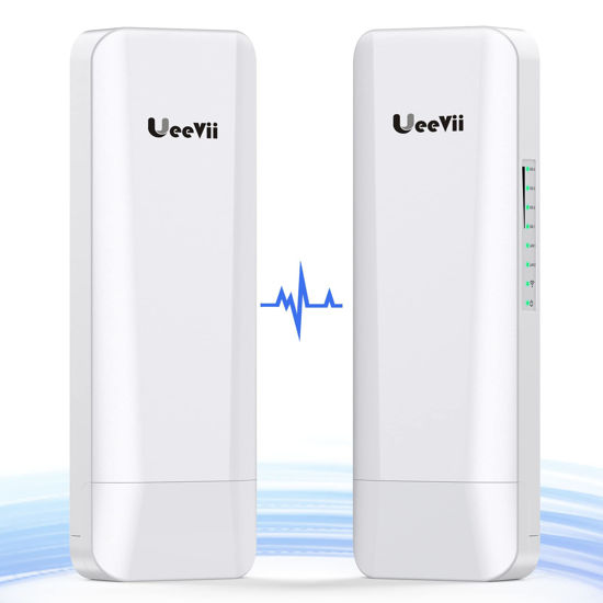GetUSCart- Wireless Bridge,Point to Point 5.8G Outdoor Bridge with ...