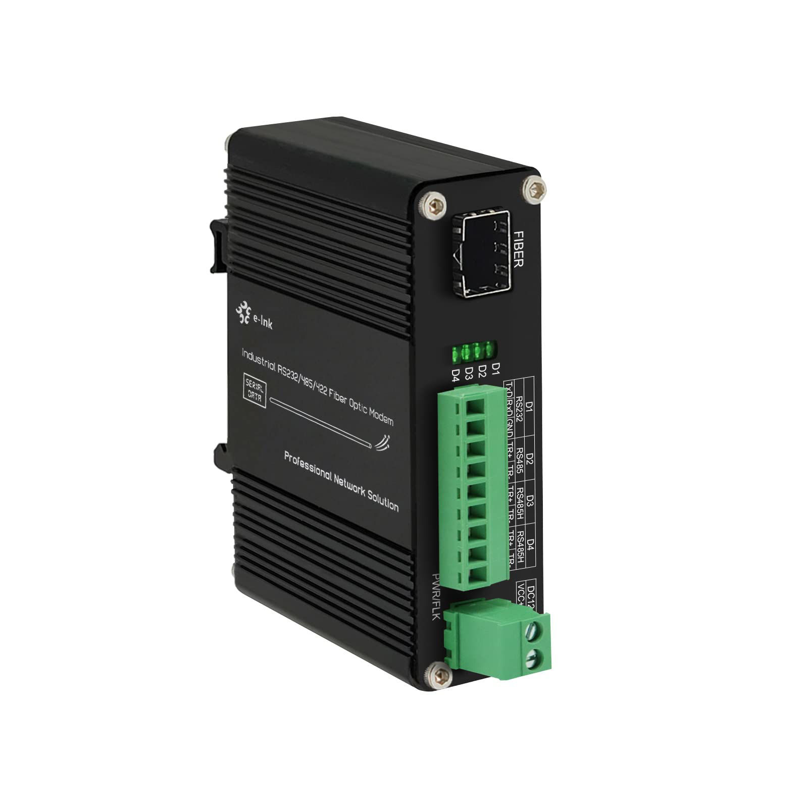 GetUSCart- Centopto Serial RS232 RS485 RS422 to Fiber Converter Bidirectional High Speed Optic ...