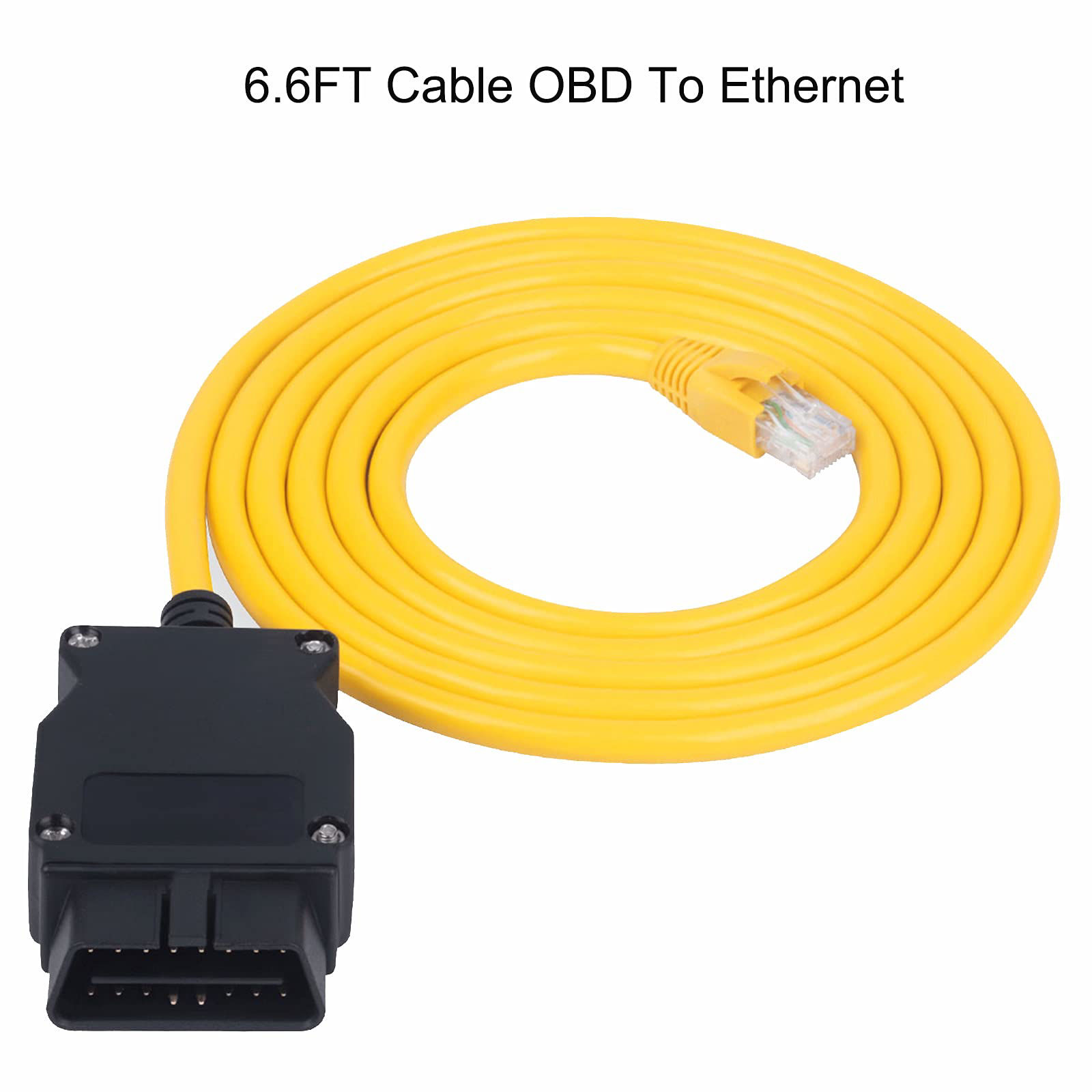 GetUSCart- OBD to Ethernet ，ENET Rj45 Cable ethernet Connector Tools to ...