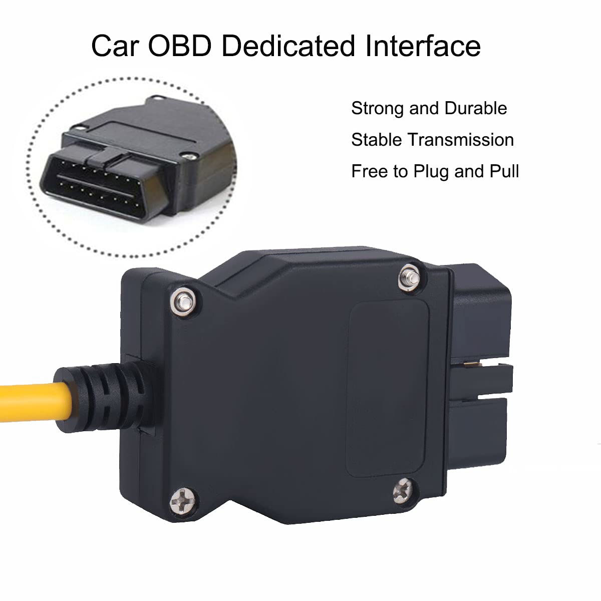 GetUSCart- OBD to Ethernet ，ENET Rj45 Cable ethernet Connector Tools to ...