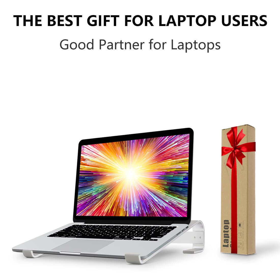 GetUSCart- KYQEE Laptop Riser for Desk, Laptop Stand, Ergonomic ...