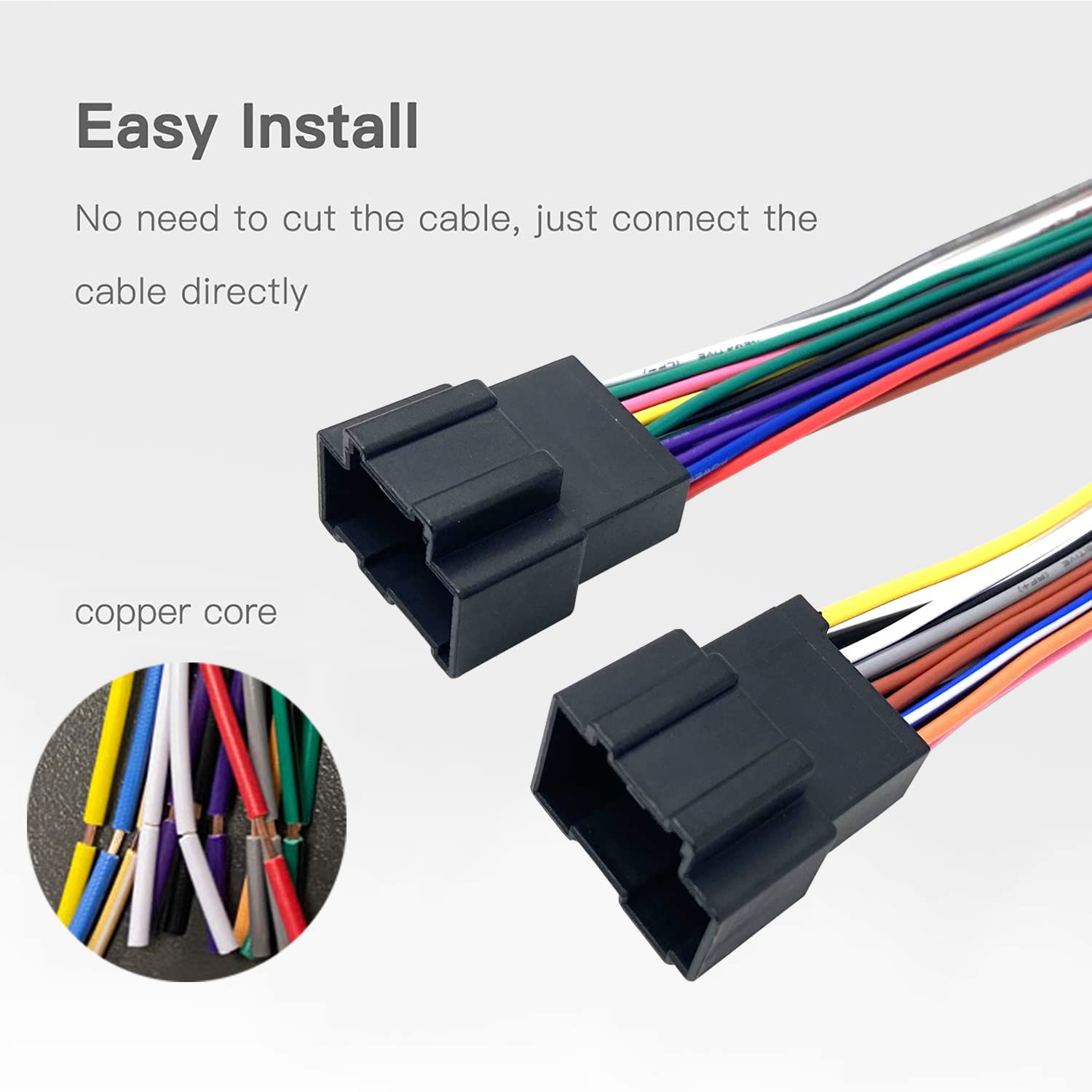 GetUSCart- Thewinio Aftermarket Radio Stereo Wiring Harness Adapter for ...