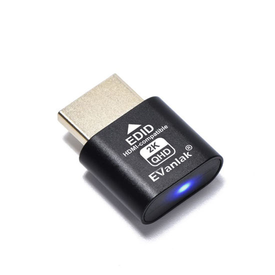 GetUSCart- EVanlak HDMI Dummy Plug Headless Ghost Display Emulator ...