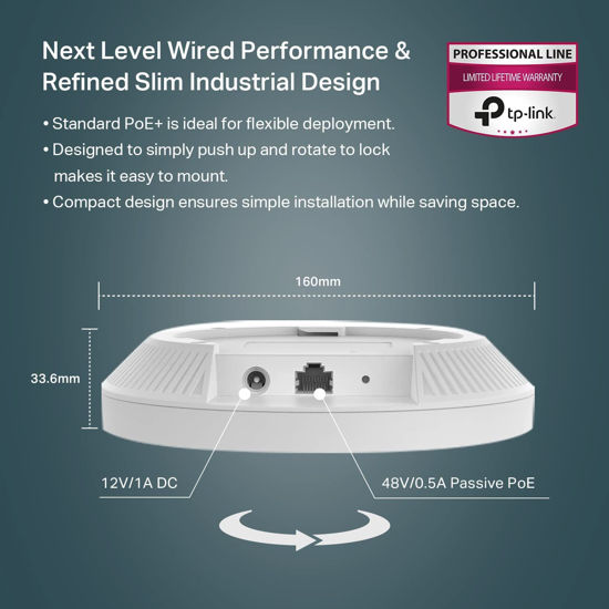 GetUSCart- TP-Link EAP620 HD | Omada WiFi 6 AX1800 Wireless Gigabit ...