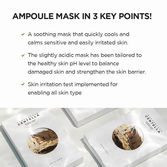 GetUSCart- SKIN1004 Madagascar Centella Watergel Sheet Ampoule Mask ...