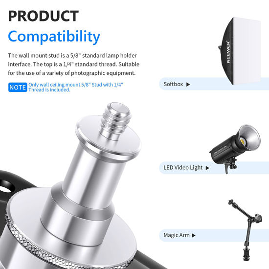 GetUSCart- Neewer® Photography Photo Studio Video Wall Ceiling Mount 5/ ...