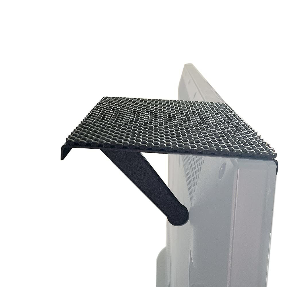 GetUSCart- TV Top Shelf Wide Platform Solid Screen Shelf Adjustable ...