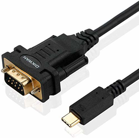 GetUSCart- OIKWAN USB-Cto RS232 DB9 Serial Cable Male Converter Adapter ...