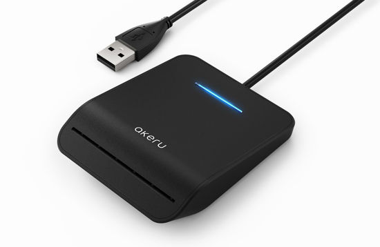 GetUSCart- CAC Card Reader with LED Indicator, DOD Military Common ...