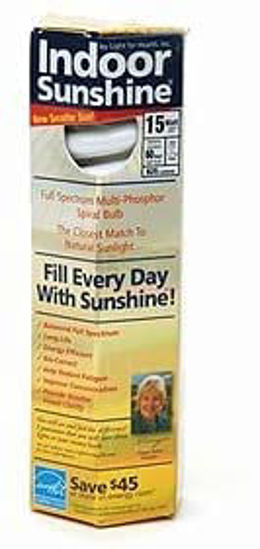 GetUSCart- Indoor Sunshine: 15-watt Spiral Bulb