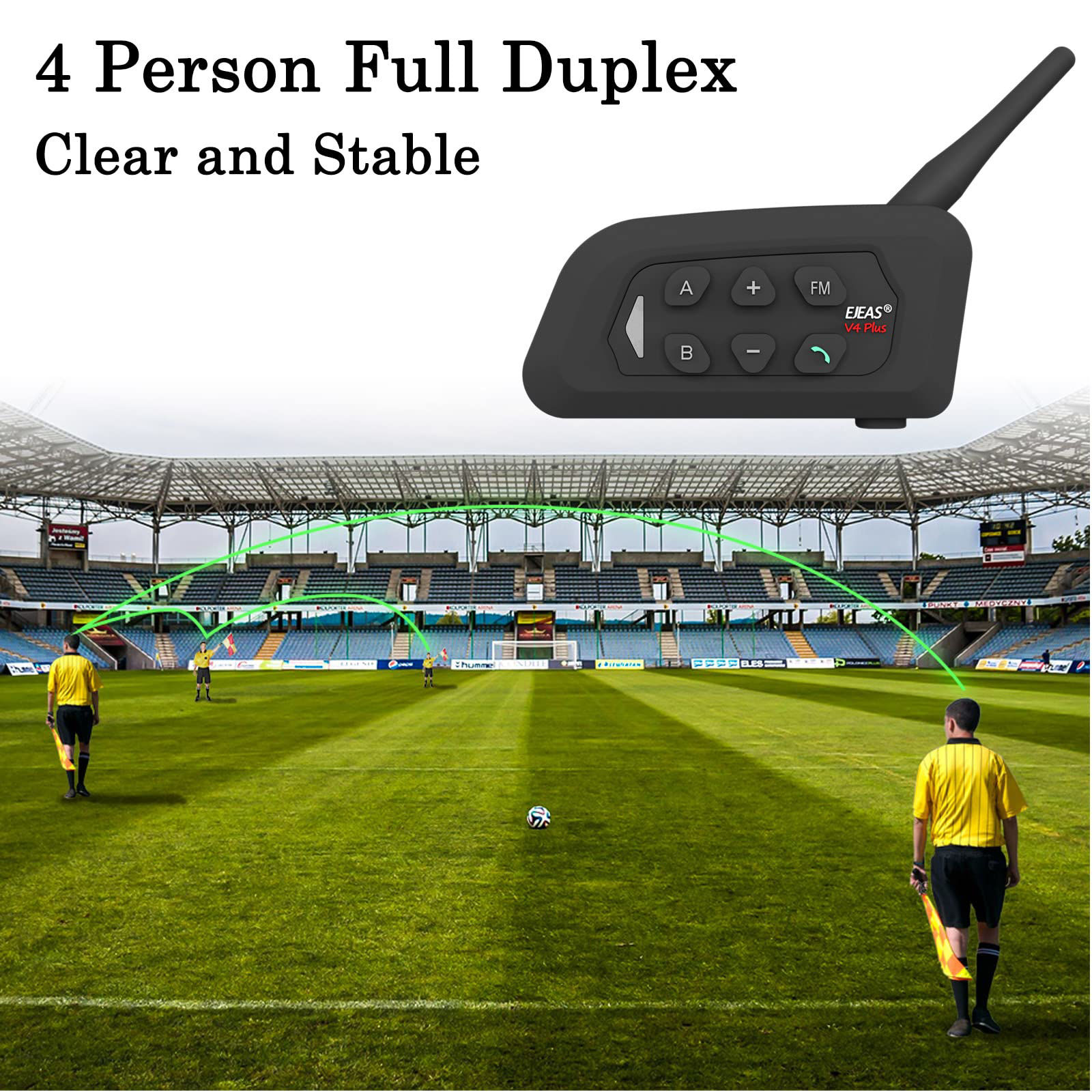 GetUSCart- GaiRen Referee Headset, Communication System with Headset ...