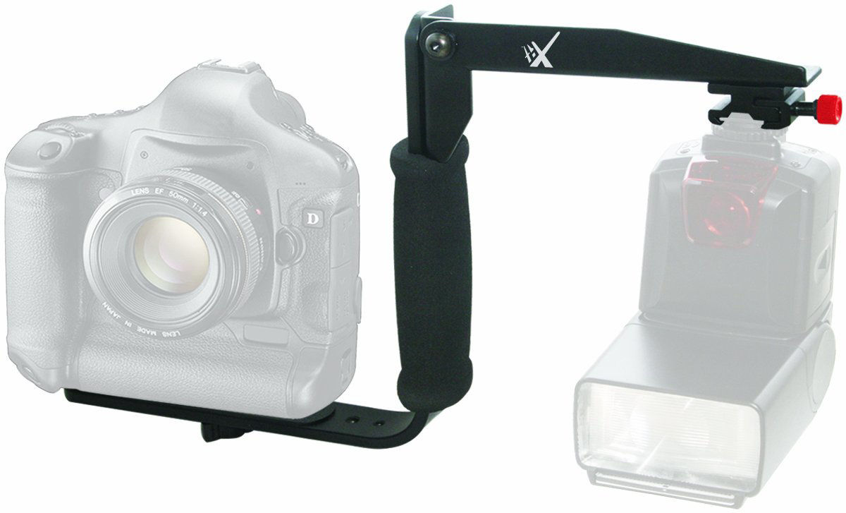 GetUSCart- Xit XTRTFB 180Degree Quick Flip rotating Flash Bracket (Black)