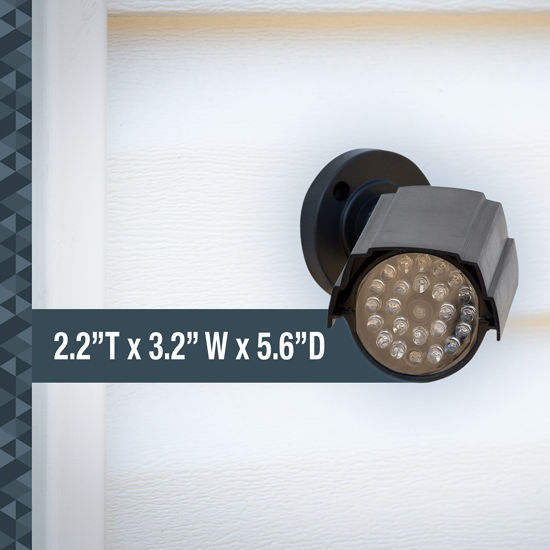 GetUSCart- SABRE Fake Security Camera With Night Sensor, IP44 Rated ...