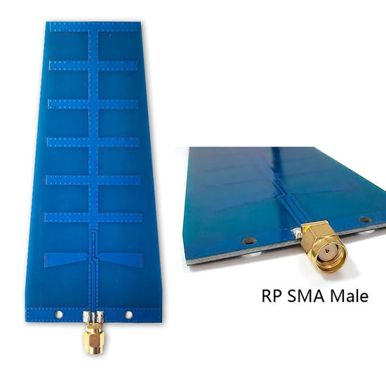 GetUSCart- 12dBi 2.4GHz 5.8GHz Dual-Band WiFi Directional PCB Yagi ...