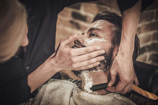 GetUSCart- 100 BLADES + Facón Professional Vintage Straight Edge Barber ...