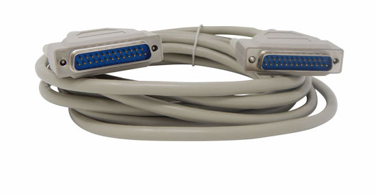 GetUSCart- Your Cable Store 15 Foot DB25 25 Pin Serial Port Cable Male ...