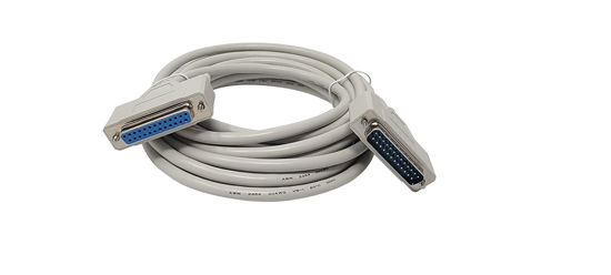 GetUSCart- Your Cable Store 15 Foot DB25 25 Pin Serial Port Cable Male ...