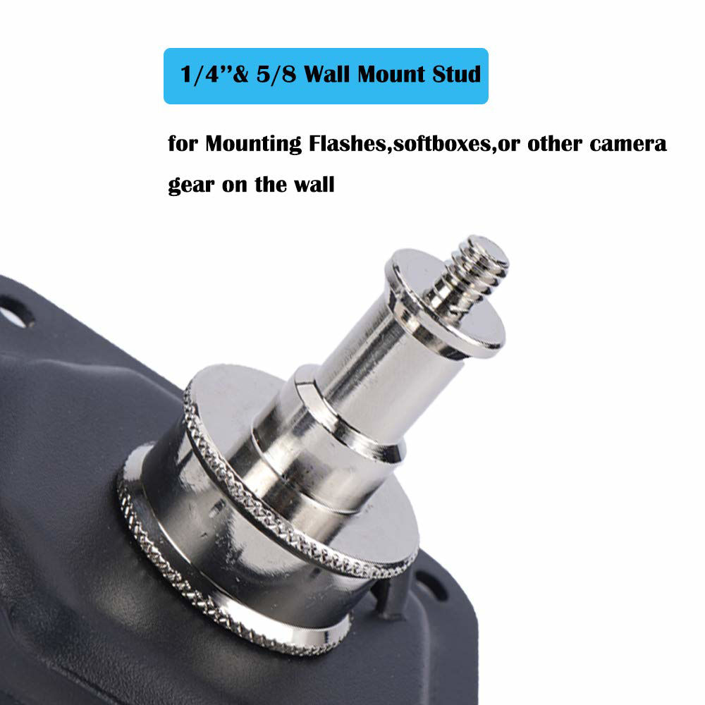 GetUSCart- Light Wall and Ceiling Mount with 5/8" Stud and 1/4" Thread ...
