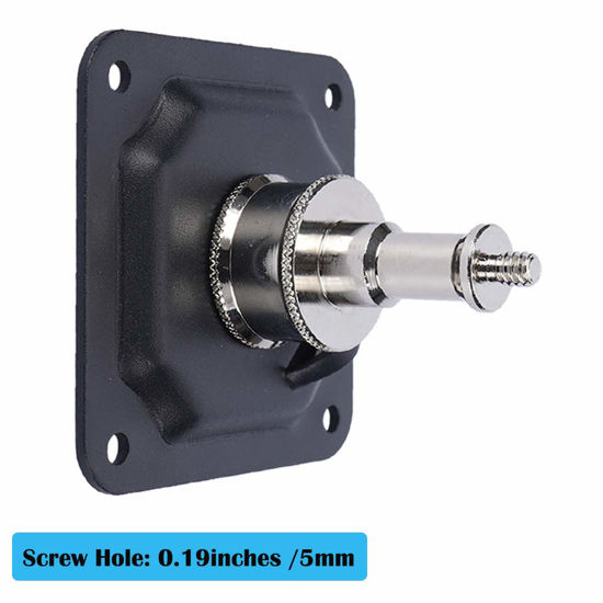 GetUSCart- Light Wall and Ceiling Mount with 5/8" Stud and 1/4" Thread ...