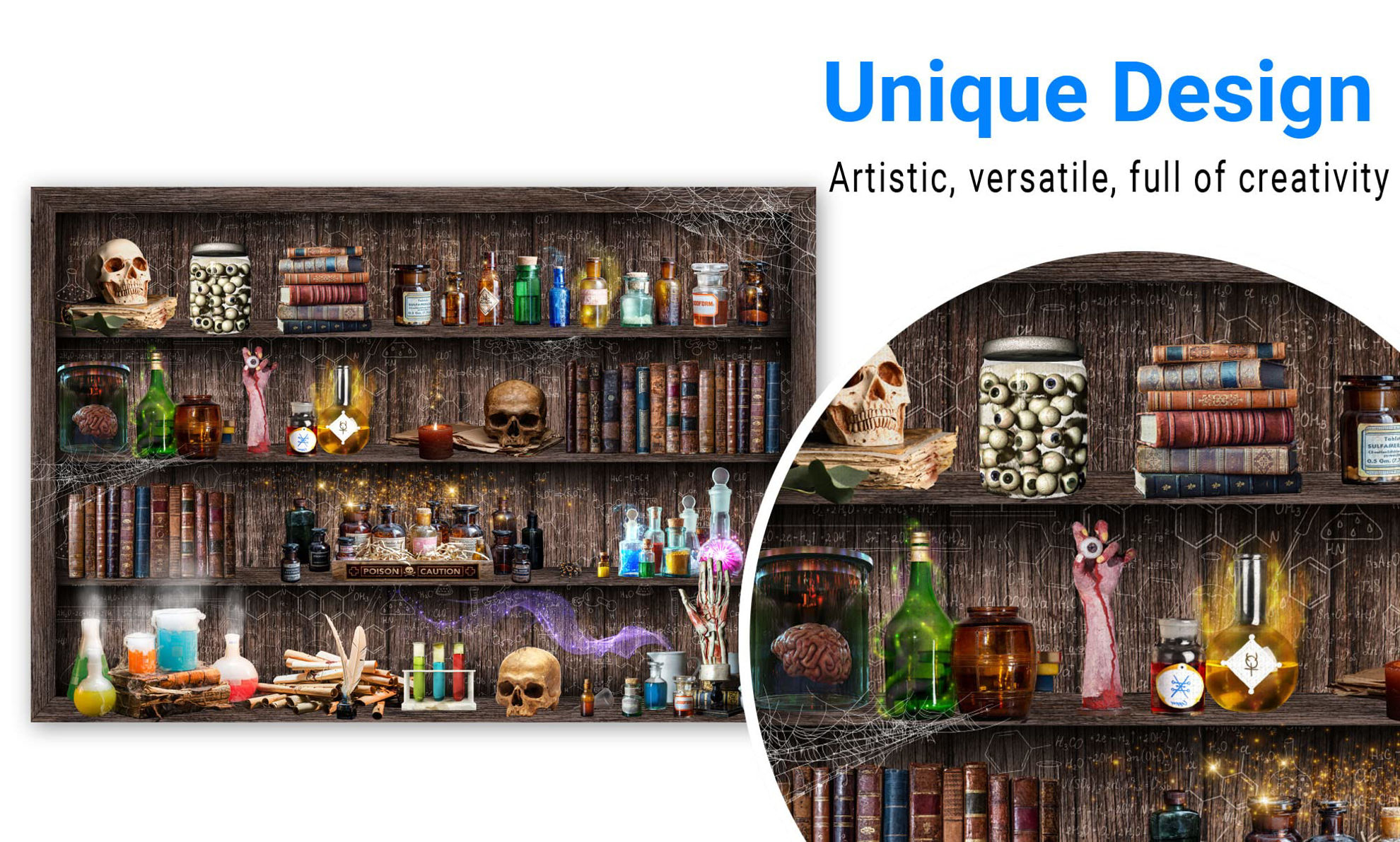 GetUSCart- Funnytree 82" x 59" Mad Scientist Laboratory Backdrop for ...