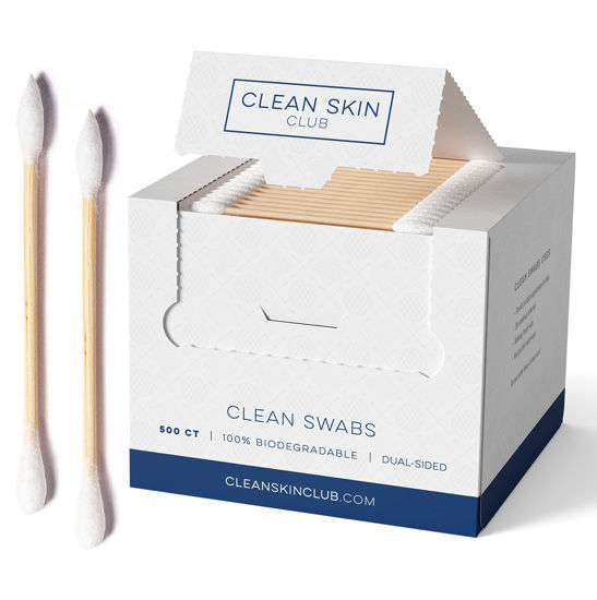 GetUSCart- Clean Skin Club Clean Swabs, 2 Pack, 1000 Total Count, One ...