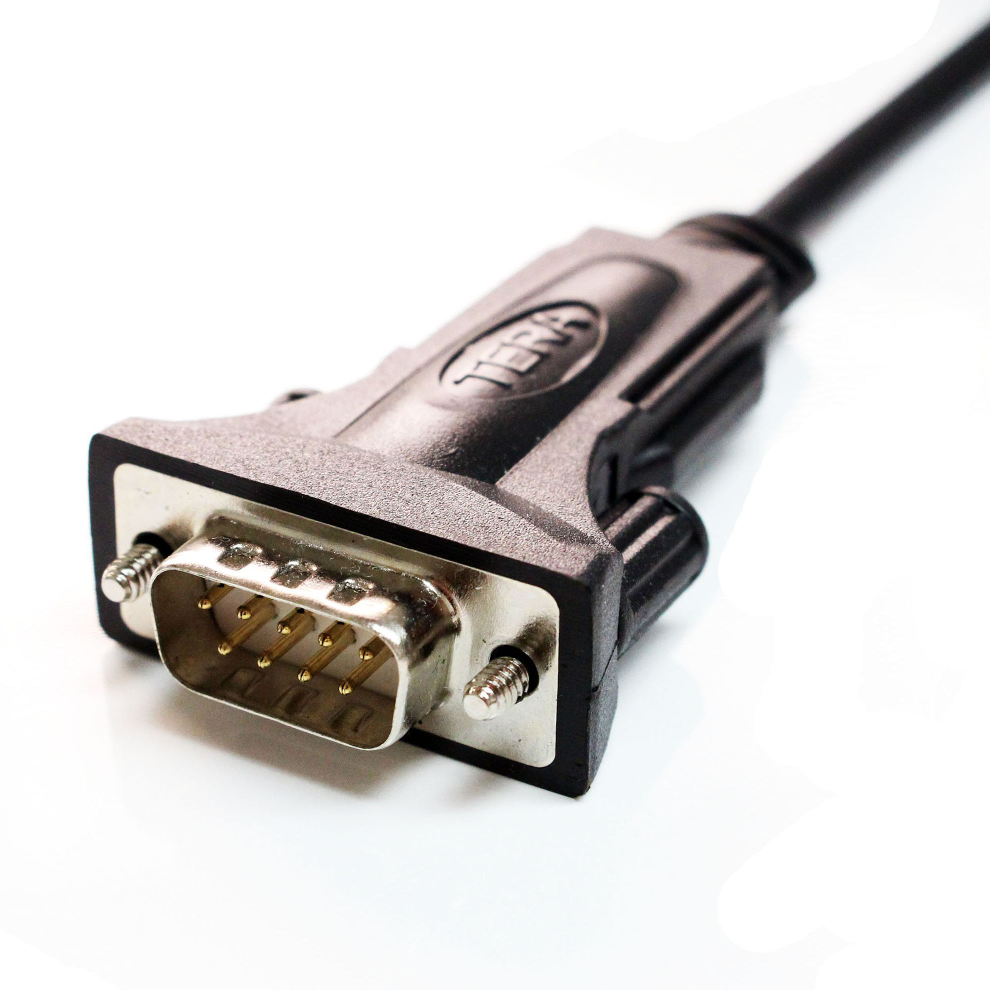 GetUSCart- Tera Grand - Premium USB 2.0 to RS232 Serial DB9 Adapter Cable 3 Feet - Built with ...