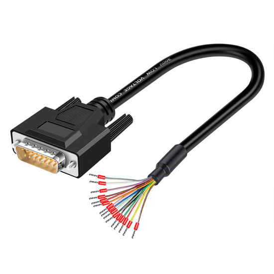 GetUSCart- ANMBEST DB15 Male Solderless Breakout Connector with 5Ft ... GetUSCart- ANMBEST DB15 Male Solderless Breakout Connector with 5Ft ...