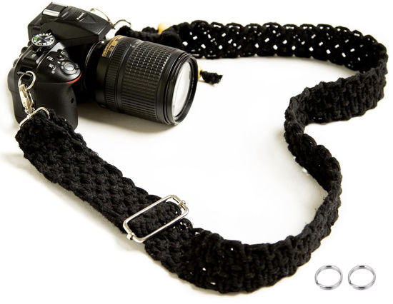 GetUSCart- Clysuply Macrame Camera Strap For All DSLR Camera ...