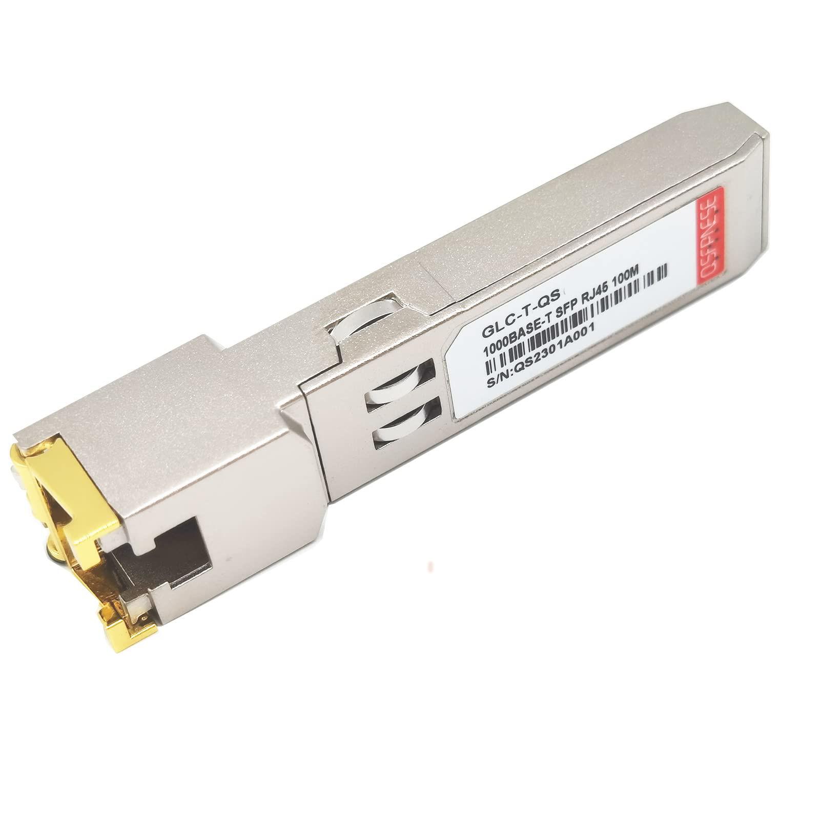 GetUSCart- QSFPNESE 1000BASE-T SFP RJ45 Copper Transceiver up to 100m Over Cat 5 Cable ...