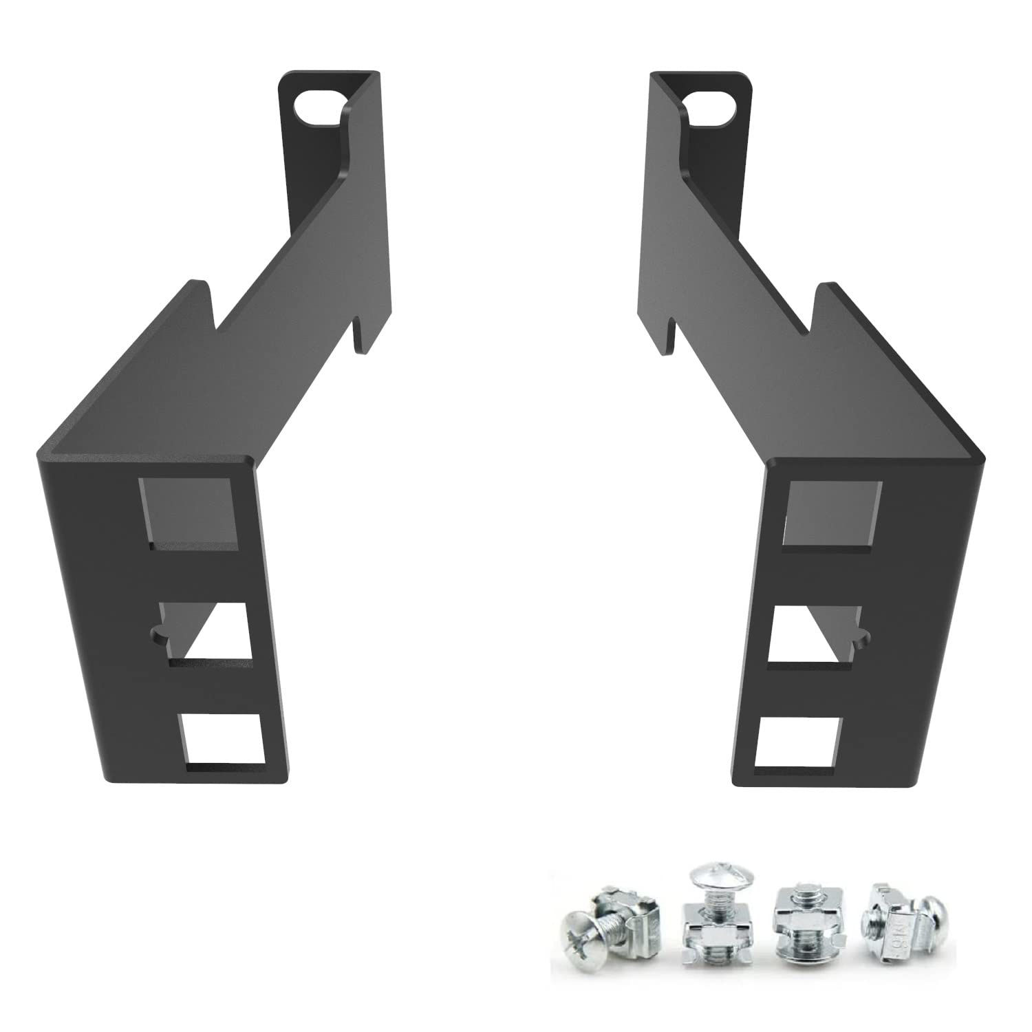 GetUSCart- Jingchengmei 1U Server Rack Depth Extender - 4-Inch Deep ...