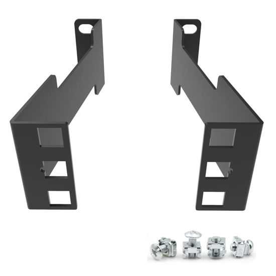 GetUSCart- Jingchengmei 1U Server Rack Depth Extender - 4-Inch Deep ...